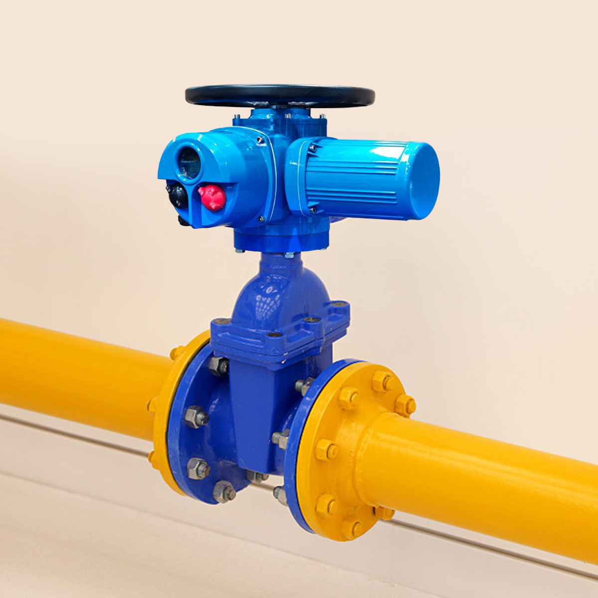 SONGO Cast Iron Flange Motorized Gate Valve On/off 380V Electric ...